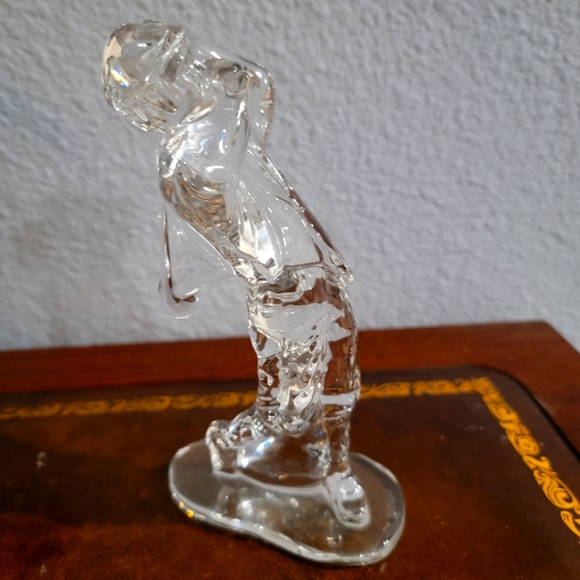 Waterford Crystal | Accents | Waterford Crystal Male Golfer Figurine ...